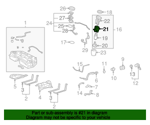 2006-2015 Lexus Fuel Filter 23300-31140 | OEM Parts Online