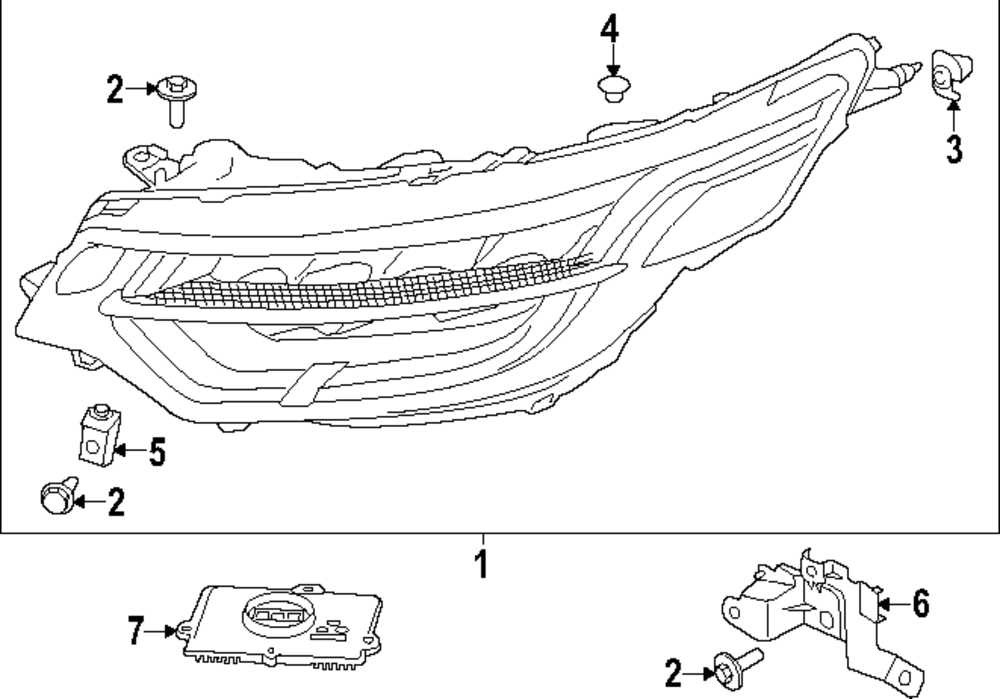 2020 Land Rover Discovery Composite Assembly LR144914 | OEM Parts Online