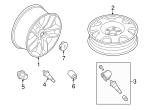 2018-2020 Ford Mustang Wheel JR3Z1007C | TascaParts.com