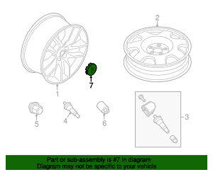 2015-2020 Ford Center Cap FR3Z-1130-A | TascaParts.com