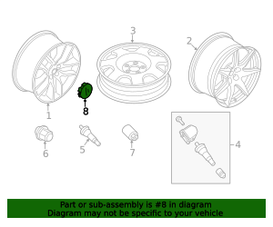 2015-2023 Ford Center Cap FR3Z-1130-A | OEM Parts Online
