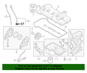 9954-10-0906 - Engine Oil Dipstick Tube Seal 1990-2014 Mazda | AutoNation Parts
