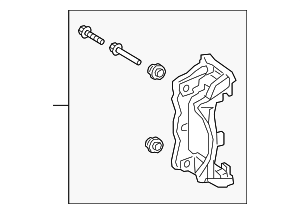 167-421-71-00 - Caliper Support 2019-2021 Mercedes-Benz | Mercedes-Benz ...
