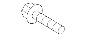 910105-014005 - Caliper Support Lower Bolt 2010-2024 Mercedes-Benz ...