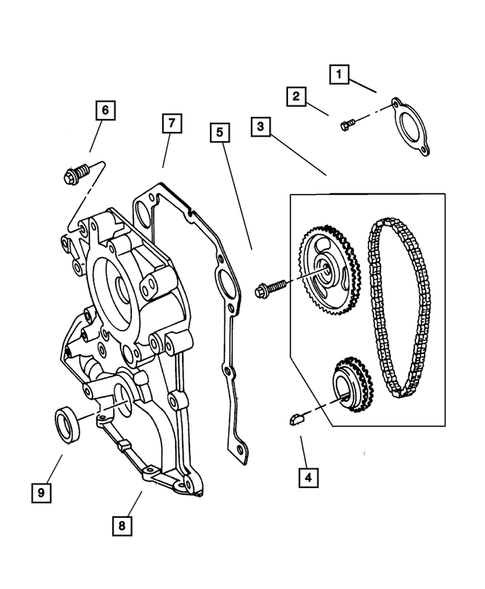 Timing Belt and Cover for 2001 Dodge Viper | Mopar Estores