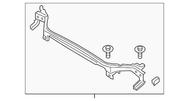 Buy Genuine OEM Ford Part Number: HP5Z-8A284-B 2017-2019 Ford Upper Tie ...