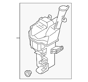 98620-B0100 - Reservoir 2017-2018 Kia | Kia.Parts Store