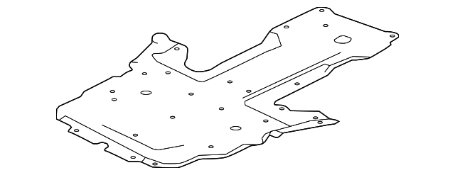 2016-2021 Jaguar Under-Body Shield T2H51848 | OEM Parts Online