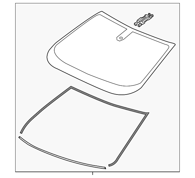 2018-2020 Buick Enclave Windshield 84397698 | TascaParts.com