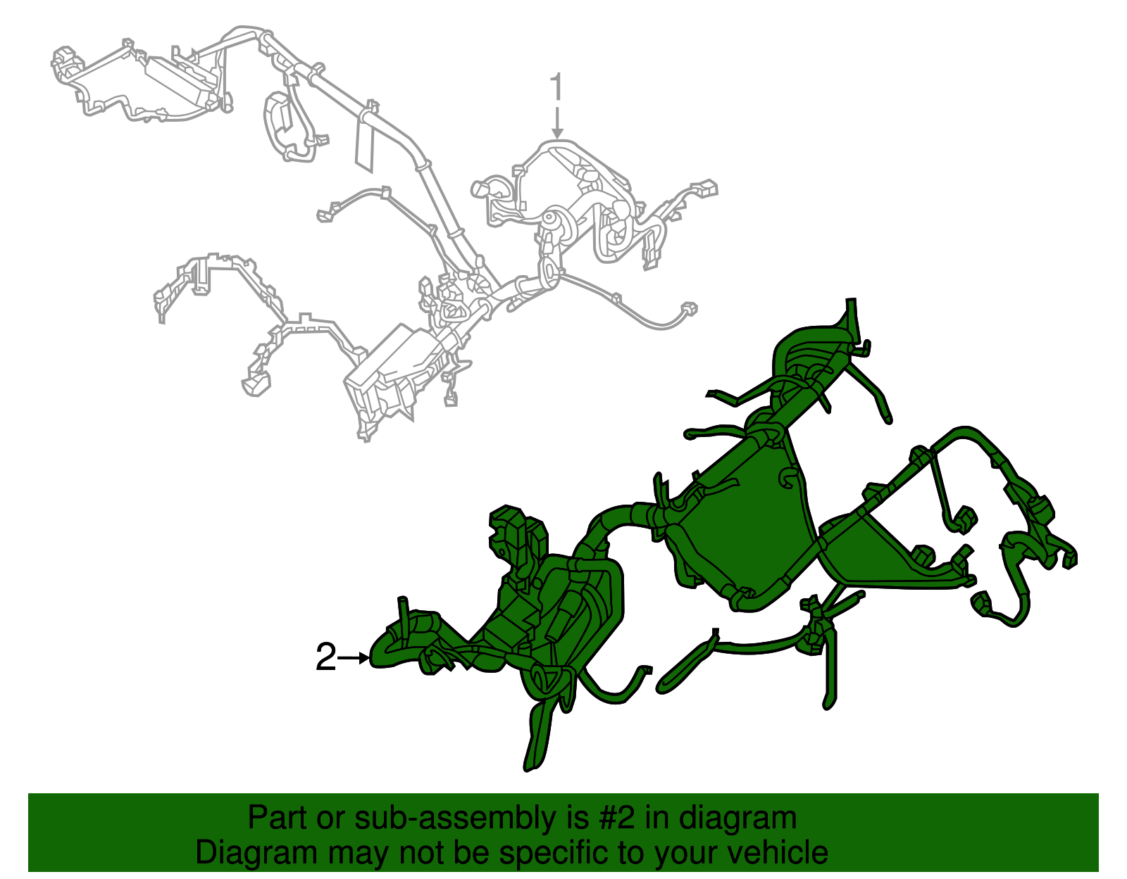 24012-9PJ0D - 2017-2018 Nissan Pathfinder - Wire Harness | Anicra ...