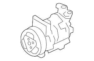 2011-2013 Subaru Forester Compressor 73111SC020 | OEM Parts Online