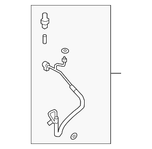 2021-2024 Ford A/C Refrigerant Discharge Hose LX6Z-19972-T | OEM Parts ...