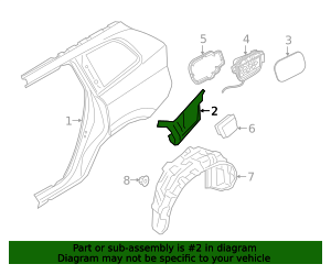 2016-2025 Volvo XC90 Lower Panel 32239278 | TascaParts.com