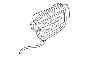 2016-2022 Volvo XC90 Fuel Filler Housing 32227043 | AutoNationParts.com