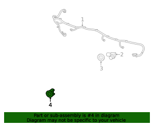 2020-2022 GM Park Sensor Bracket (Replaces Part Number 84590531 ...