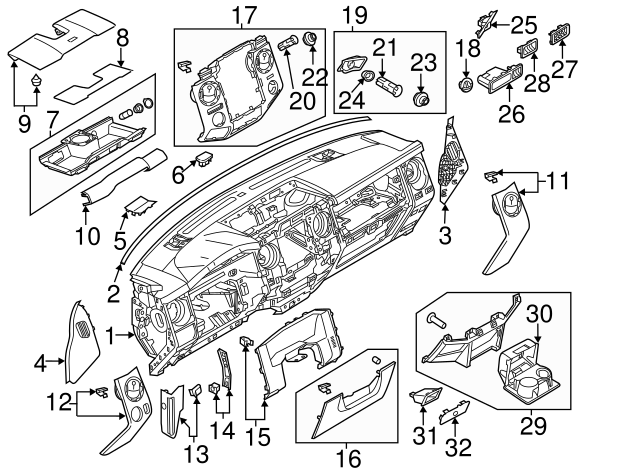 2011-2016 Ford Lower Panel BC3Z-2504608-CC | AwesomeParts.com