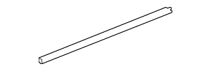 2015-2020 GM Passenger Side Rear Door Window Inner Sealing Strip ...