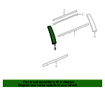 2015-2020 GM Rear Driver Side Door Window Frame Front Applique 84263146 ...