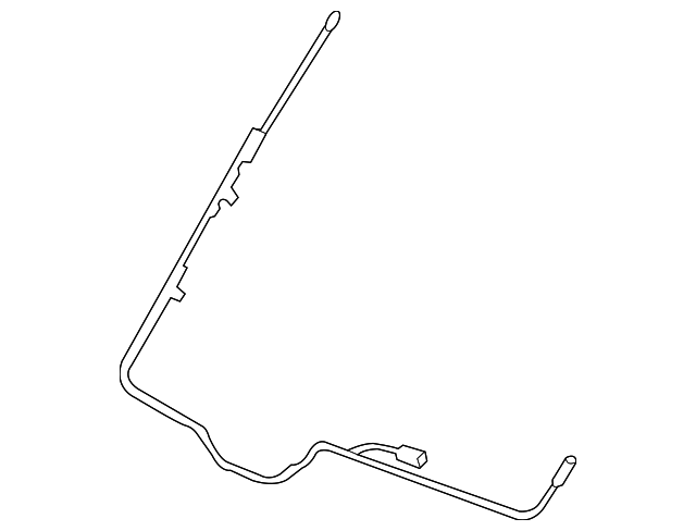 2006-2011 Hyundai Accent Antenna Cable 96200-1E505 | QuirkParts