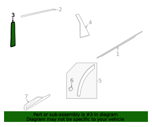 822D2-6RA1A - Front Applique - 2021-2025 Nissan Rogue | Nissan OEM ...