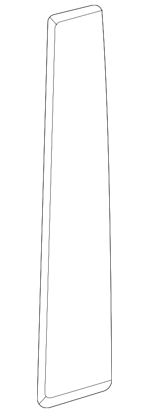 2023-2025 Nissan Rogue Front Applique 822D3-6RR1A | Nissan Parts Central