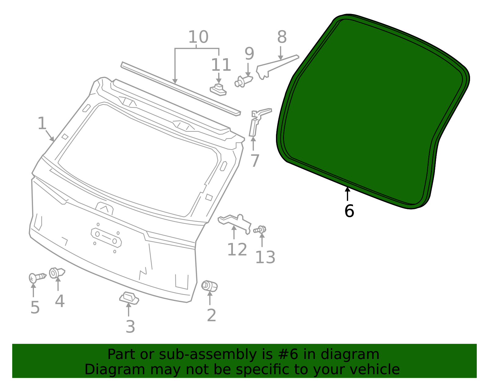 74440-TGS-A01 - Body Weather-Strip 2019-2025 Honda Passport | Honda Parts Online