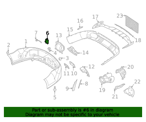 290-880-57-01-9999 - Tow Eye Cap 2019-2023 Mercedes-Benz ...