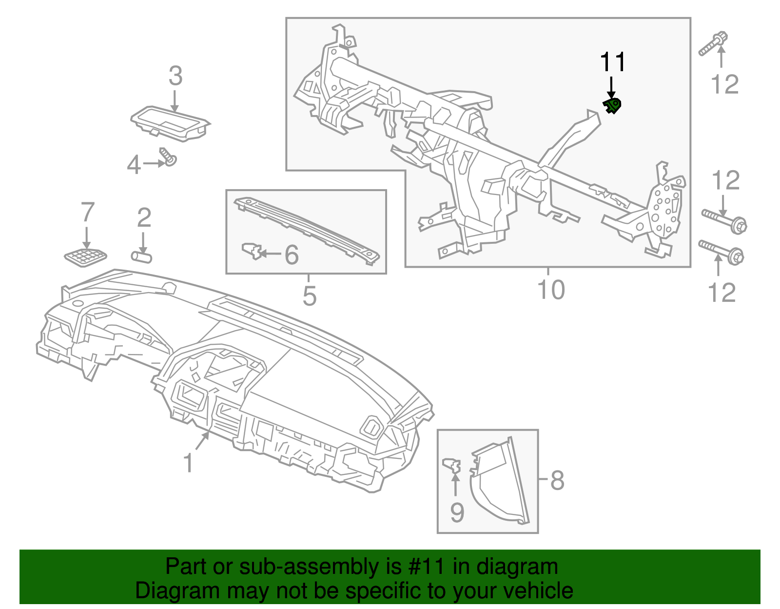 90310-TBA-A01 - Reinforced Beam Spacer 2018-2025 Honda | Honda Parts Online