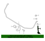 2007-2018 Volvo Stabilizer Link 31476579 | TascaParts.com