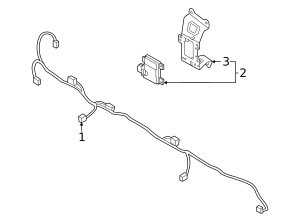 2021-2022 Hyundai Elantra Mount Bracket 99145-AA000 | OEM Parts Online