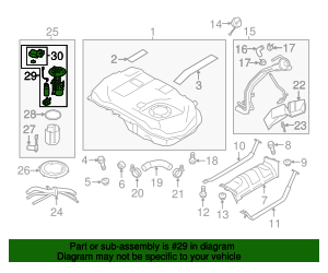 1770A262 - Filter Assembly 2013-2019 Mitsubishi Outlander Sport ...