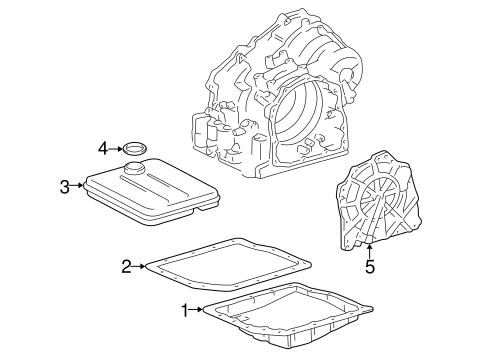 Automatic Transmission for 2002 Lexus RX300 | OEM Parts Online