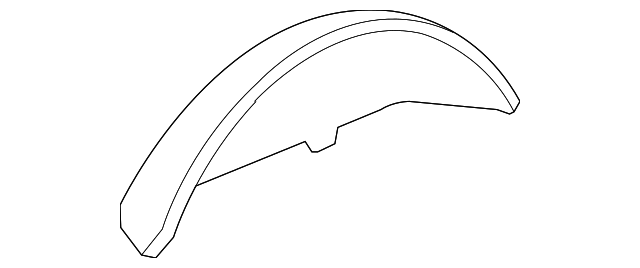 2000-2020 GM Rear Wheelhouse Inner Panel 23197649 GM | GMPartsDirect.com