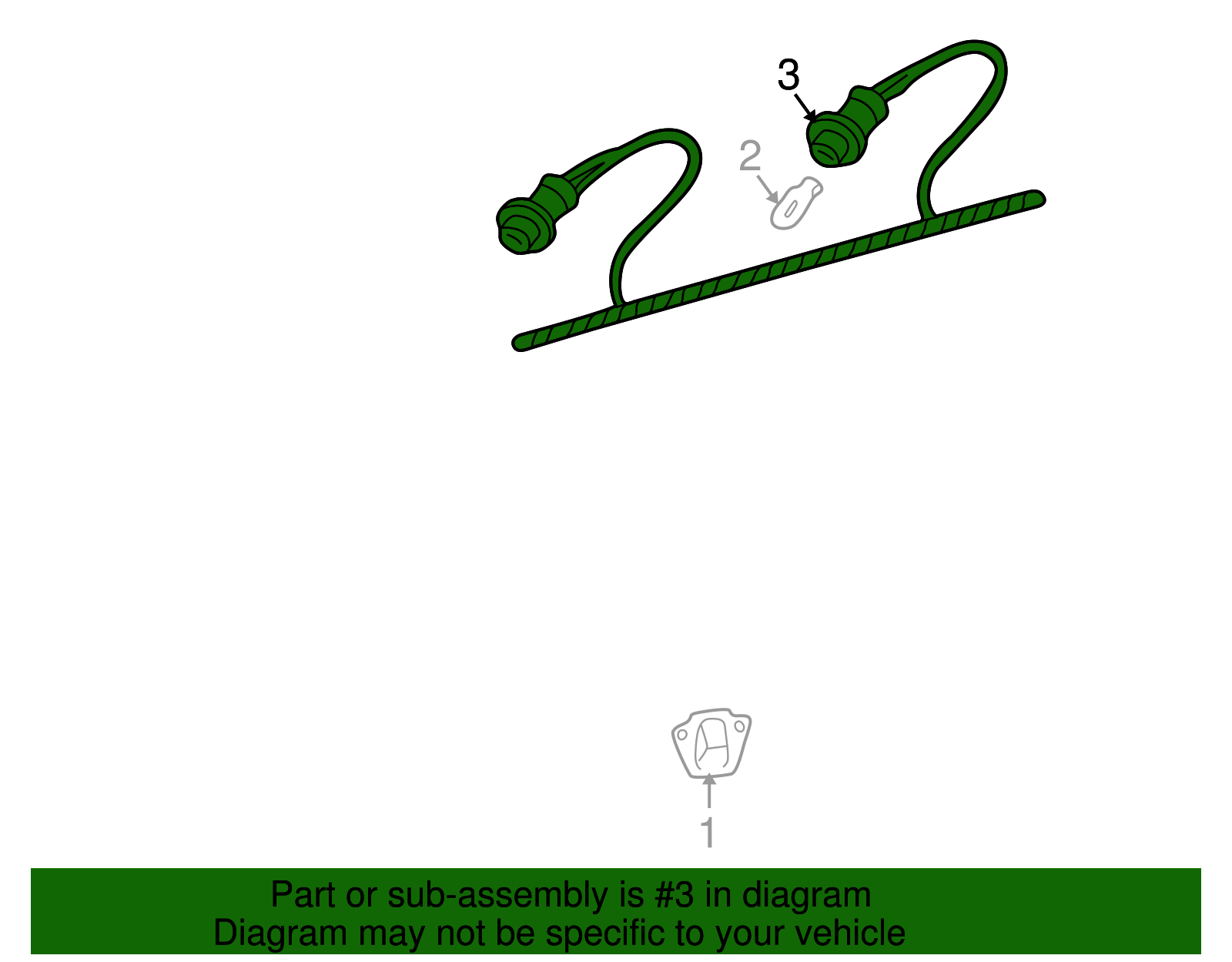 1992-2010 GM Gray Multi-Purpose Lamp Socket 88986416 GM | GMPartsDirect.com