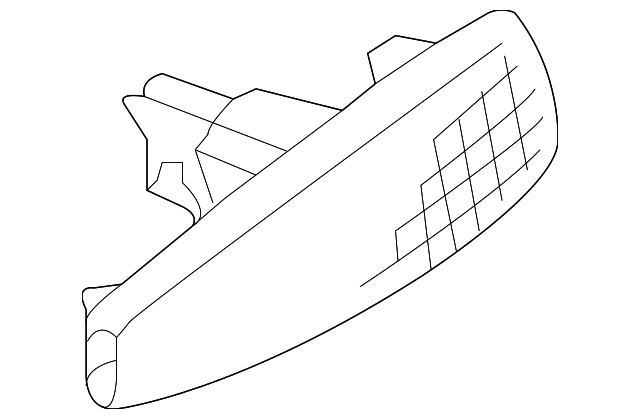 8351A039 - Repeater Lamp 2011-2024 Mitsubishi Outlander Sport ...