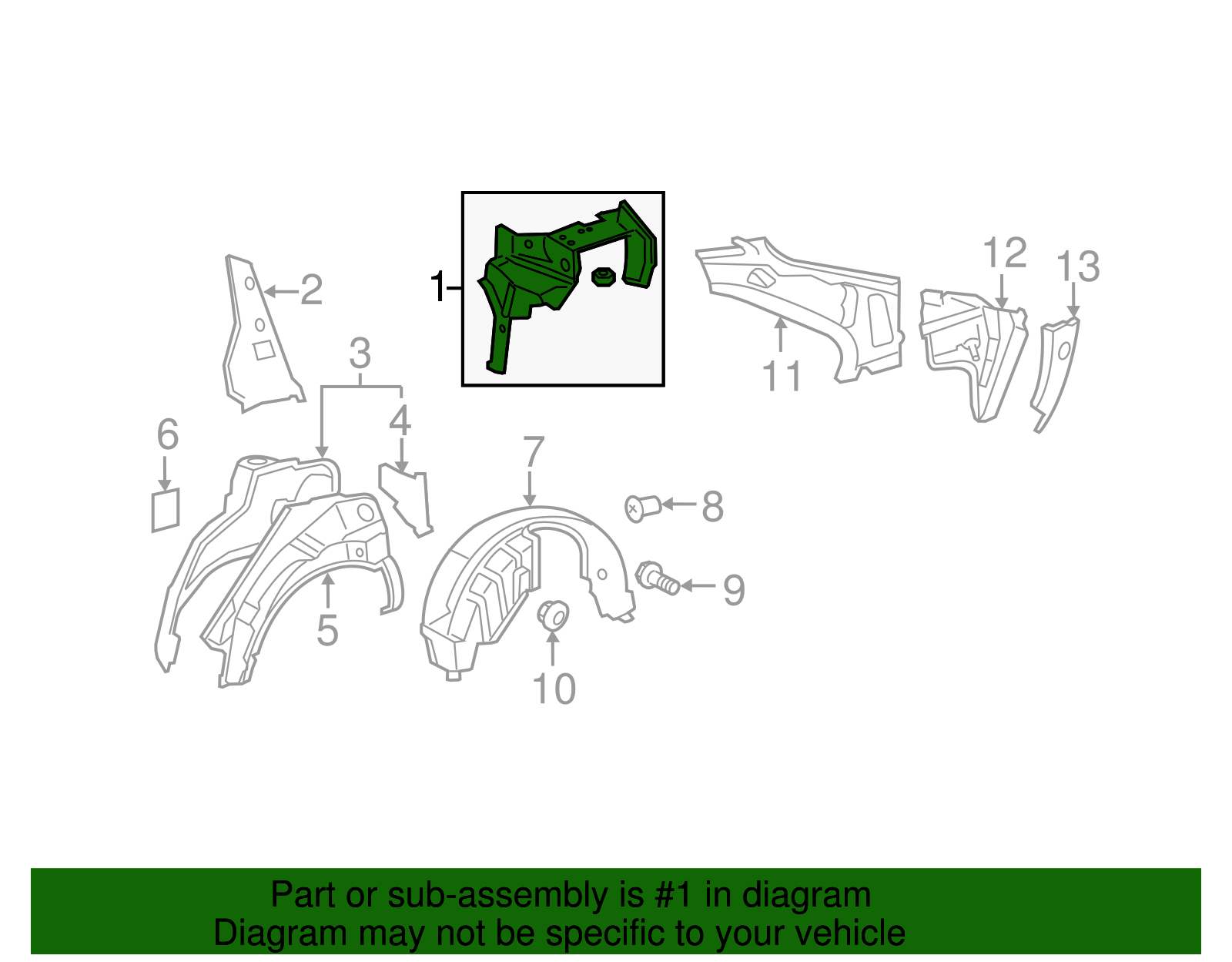 2007-2011 Toyota Camry 2007-2011 Toyota Camry - Upper Reinforced 64202 ...
