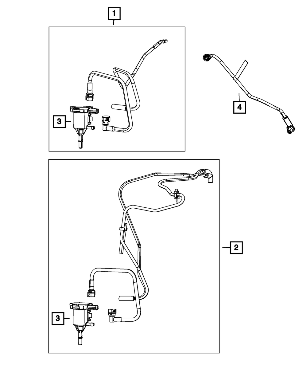 2011-2014 Mopar Vapor Canister Purge Harness 5147030AG | Mopar eStore