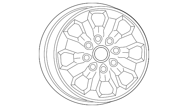 2019-2020 Ram Wheel, Alloy 6MS041AUAA | TascaParts.com