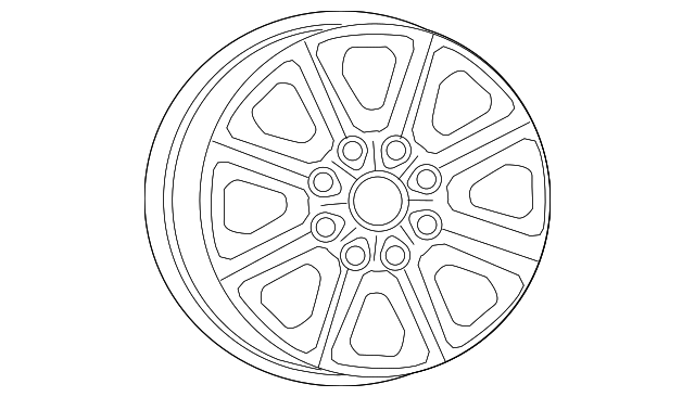 6MP52SZ0AB - Wheel Center Cap Front | Mopar Parts Canada