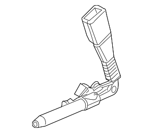 72117295963 - 2007-2014 BMW Buckle End (72-11-7-295-963) | BMW of South ...