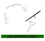 2017-2023 Subaru Belt Weather-Strip 62280FL010 | Subaru Parts Store