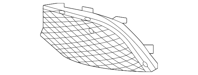 213-885-65-04 - Bumper Cover Spacer Panel 2021-2023 Mercedes-Benz E 450 ...
