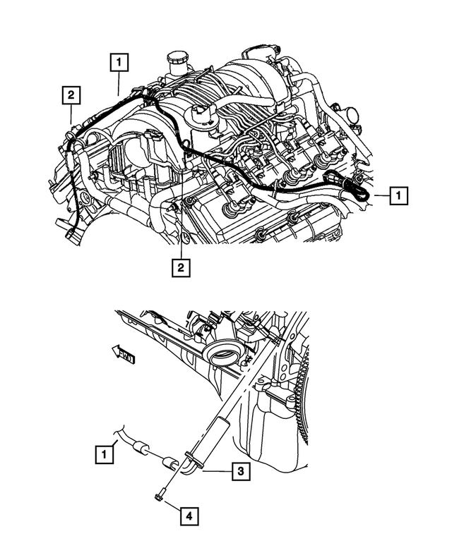2022-2023 Jeep Wagoneer Engine Block Heater Cord 68490458AB | Mopar eStore