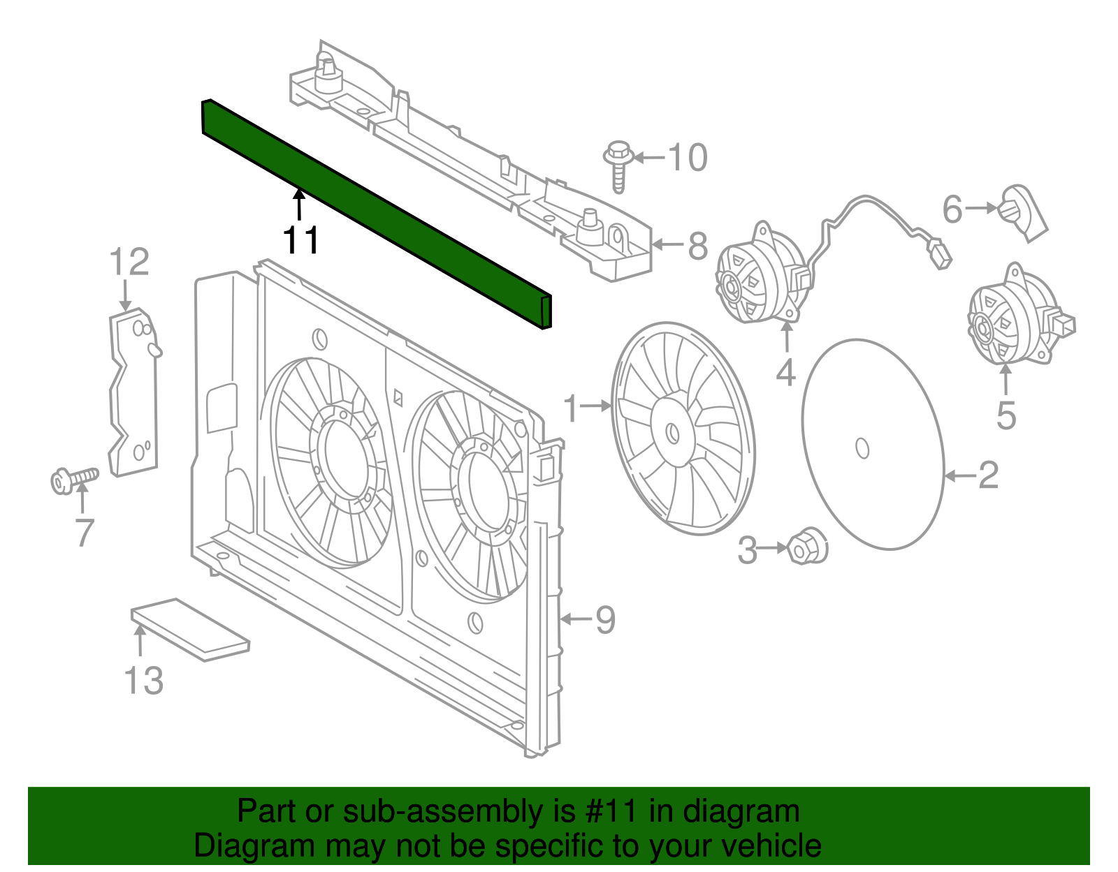 16561-37050 - Upper Seal - 2012-2017 Toyota | Nucar Toyota Parts