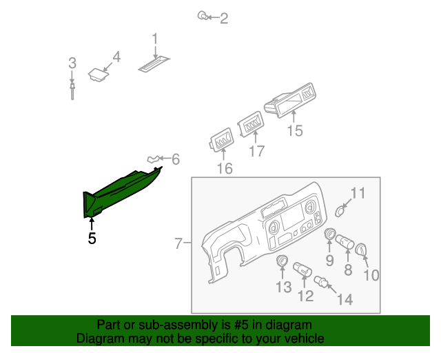 Genuine OEM Ford Part - Lower Cover 9C2Z-1504459-AA | Genuine OEM Ford ...