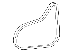 Genuine Serpentine Belt for 2020-2022 Hyundai | Part# 25212-2S000 ...