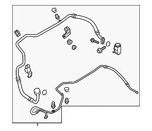 2010-2011 Hyundai Tucson Hose & Tube Assembly 97775-2S500 | OEM Parts ...