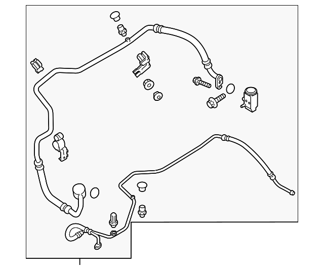 2010-2011 Hyundai Tucson Hose & Tube Assembly 97775-2S500 | Hyundai ...
