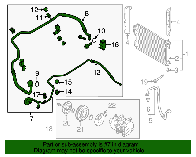 2010-2011 Hyundai Tucson Hose & Tube Assembly 97775-2S500 | Hyundai ...