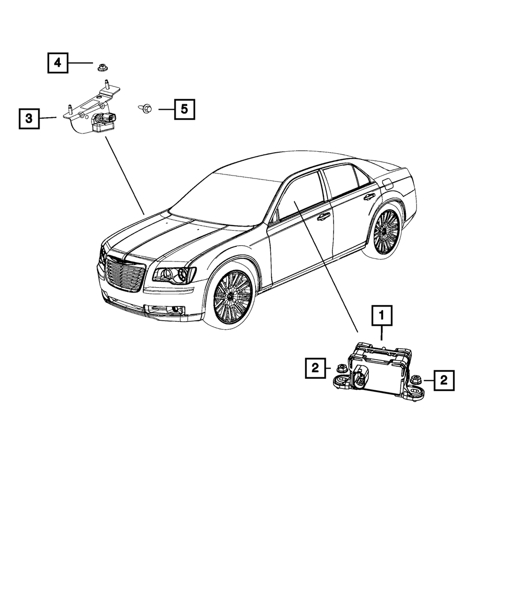 2012-2025 Mopar Active Damping Sensor 05035723AA | Mopar OEM Parts Outlet